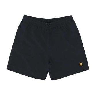 Carhartt Work in Progress Badeshorts mit Mesh - - Swimwear - Herren - Schwarzk - S