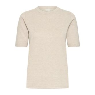 Ichi Ichi - T-Shirt 1304011 - Femme - Tops - Beige - Taille: 42 FR