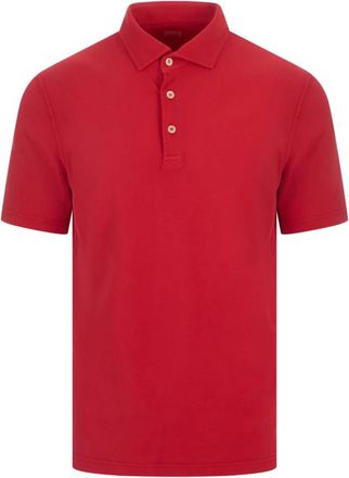 Fedeli Homme, Tops, Rouge, Taille: XL Polo Zero Superlight Piquet