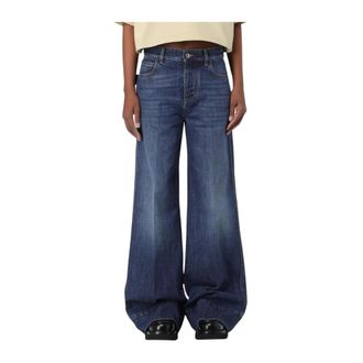 Bottega Veneta Oversized Wide Leg Jeans - - Jeans - Damen - Blau - 2XS