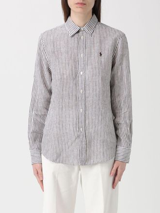 Polo Ralph Lauren Hemdbluse POLO RALPH LAUREN Damen Farbe Grau