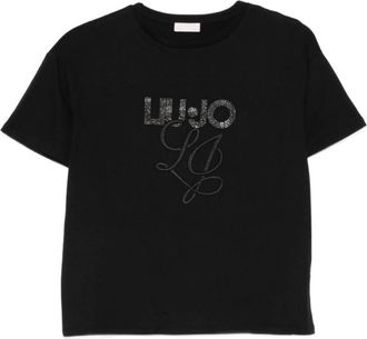 Liu Jo Femme, Tops, Noir, Taille: 40 FR T-Shirt