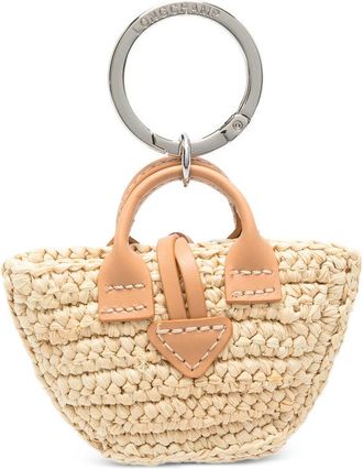 Longchamp Paris Keyring - Beige