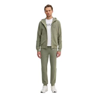 Aeronautica Ensemble de surv&ecirc;tement zipp&eacute; &agrave; capuche - Homme - Sport - Vert - Taille: L