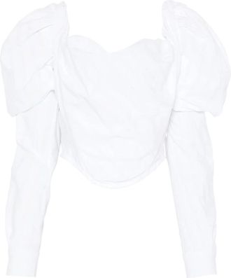 Vivienne Westwood LS Sunday Puff-sleeve Corset Top