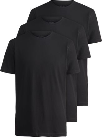 Olymp Herren 3er Pack Unterhemden,Einfarbig,924 T-Shirt modern fit,schwarz 68,3XL