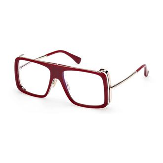 Max Mara Femme, Accessoires, Rouge, Taille: 55 MM Lunettes de soleil Aviateur