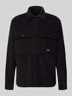 Premium by Jack & Jones Regular Fit Hemdjacke im Allover-Look Modell OLIVER