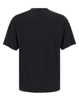 SATISFY Mens T-Shirt Auralite Black Recycled Polyester T-Shirts And Polos