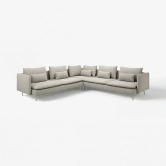 IKEA S&Ouml;DERHAMN Ecksofa 6-sitzig
