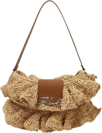 Karl Lagerfeld Femme, Sacs, Beige, Taille: ONE Size Kitak Handas