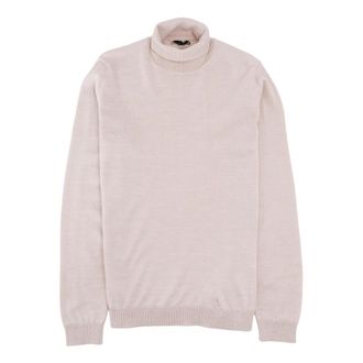 Roberto Collina Eleganter Merino-Rollkragenpullover - - Knitwear - Herren - Beige - M