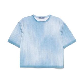 Ermanno Scervino T-Shirt - - Tops - Damen - Blau - XS