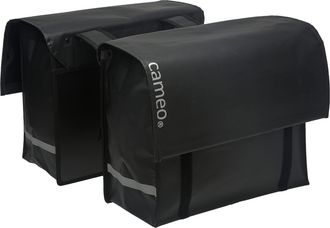New Looxs Cameo Bisonyl -Double Bike Pannier Rear - Dull Black - 46 litres