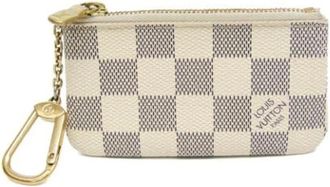 Louis Vuitton unisex, Pre-owned, Blanc, Taille: ONE Size Portefeuille en tissu vintage Pre-owned
