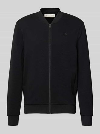 Tom Tailor Denim Regular Fit Sweatjacke aus reiner Baumwolle
