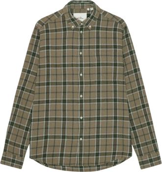Les Deux Vintage Karohemd - - Shirts - Herren - Braun - M