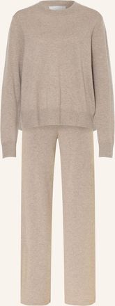 Soft Goat Soft Goat Set: Cashmere-Pullover Und Cashmere-Hose grau