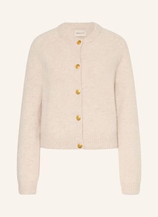 GANT Strickjacke Mit Alpaka beige