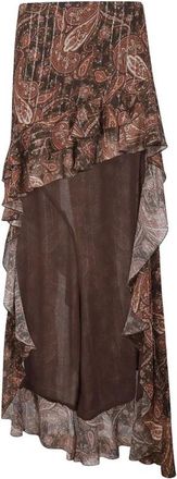 Andamane Femme, Jupes, Brun, Taille: 38 FR Camelia Skirt