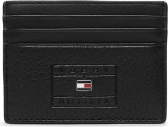Tommy Hilfiger Kreditkartenetui Tommy Hilfiger Th Casual Flag Cc Holder AM0AM14251 Schwarz
