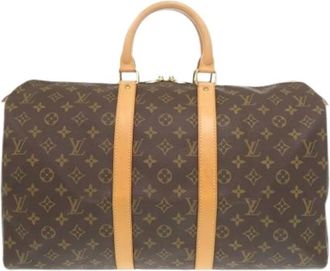 Louis Vuitton unisex, Pre-owned, Brun, Taille: ONE Size Pre-owned Keepall 45