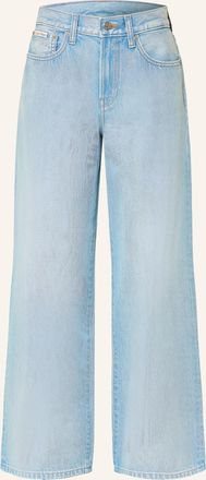 Calvin Klein Jeans Wide Leg Jeans blau
