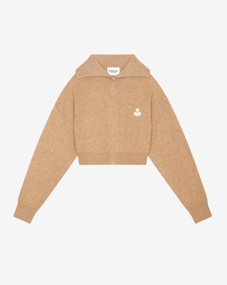 Isabel Marant Cardigan Oxane - Femme - Camel - Taille 34 - Marant &Eacute;toile