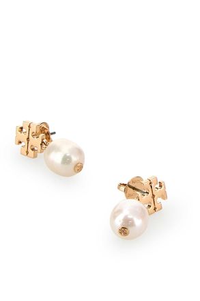 Tory Burch Womens Gold Metal Earrings 709 Main Body : Brass Cultured