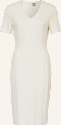 HUGO BOSS Etuikleid Damaisa weiss