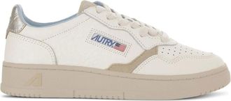 Autry Femme, Chaussures, Blanc, Taille: 37 EU Medalist Low