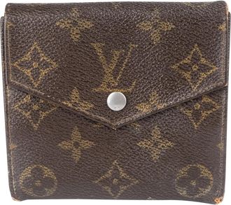 Louis Vuitton Portemonnaie - Louis Vuitton Canvas Monogram Elise Wallet - Gr. unisize - in Braun - für Damen