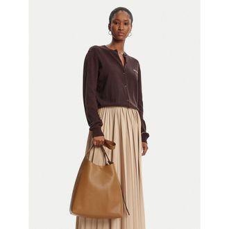 Tory Burch Handtasche Tory Burch Romy Hobo 170964 Braun