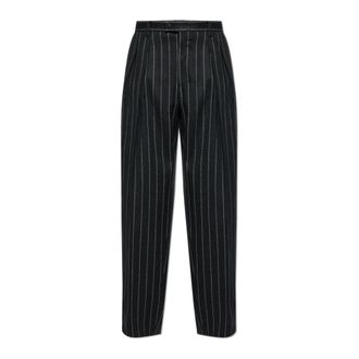 Dolce & Gabbana Hose mit gestreiftem Muster - - Trousers - Herren - Schwarzk - M
