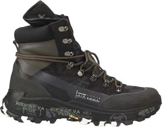 Premiata Midtreck 388 Schn&uuml;rstiefel - - Shoes - Herren - Schwarzk - 44 EU