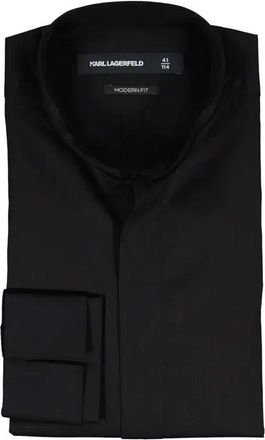 Karl Lagerfeld Herren Hemden schwarz