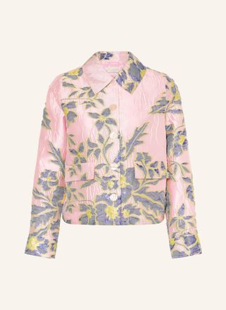 Milano Milano Italy Kastenjacke Aus Jacquard rosa
