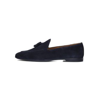 Stefano Lauran Herren Loafers Stilvolle Slip-On Schuhe - - Shoes - Herren - Blau - 44 EU