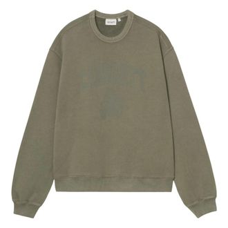 Carhartt Work in Progress Felpa Faded Pond Corp - - Sweatshirts & Hoodies - Herren - Gr&uuml;n - M