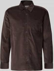 Calvin Klein Jeans Easy Fit Cordhemd mit Brusttaschen