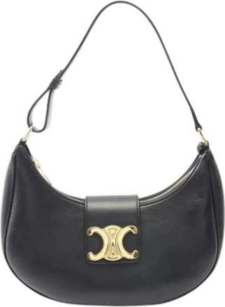 Celine Sac port&eacute; &eacute;paule Ava Pre-owned - Femme - Pre-owned - Noir - Taille: ONE Size
