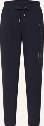 Monari Monari Sweatpants Mit Schmucksteinen blau