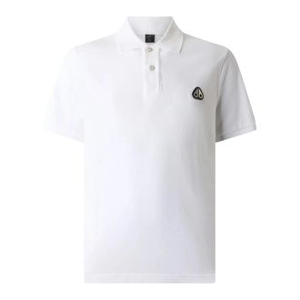 Moose Knuckles Everett Polo - - Tops - Herren - Wei&szlig; - M