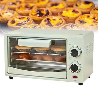 Generic Mini Four électrique, Four électrique Domestique, Four de Cuisson de Petits gâteaux, Machine multifonctionnelle pour Petit déjeuner, température régla