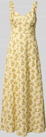 Vero Moda Midikleid mit floralem Allover-Print Modell Yaselin