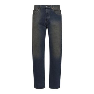 Golden Goose Homme, Jeans, Bleu, Taille: W32 Jean Droit