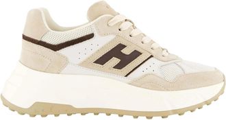 Hogan Low-Top Sneaker - Dames H669 Sneaker Beige - Gr. 37,5 (EU) - in Beige - f&uuml;r Damen