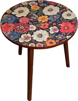 Generic Beistelltisch | Moderner runder Couchtisch | Minimalistischer Beistelltisch f&uuml;r Couch, Leseecke, Terrasse, Eingangsbereich, Innen- und Au&szlig;enbereich, k