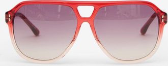 Isabel Marant Lunettes Aneya - Femme - Shaded Red-pink Shaded - Isabel Marant