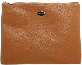 Mac Douglas Pochette Limace cuir ref_23063 91 Chatain - L